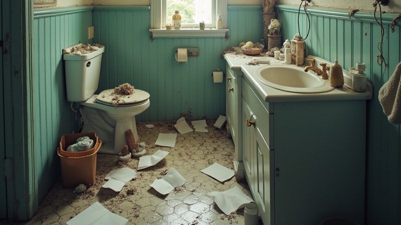How To Manage Mess In Your Bathroom | Sanixway